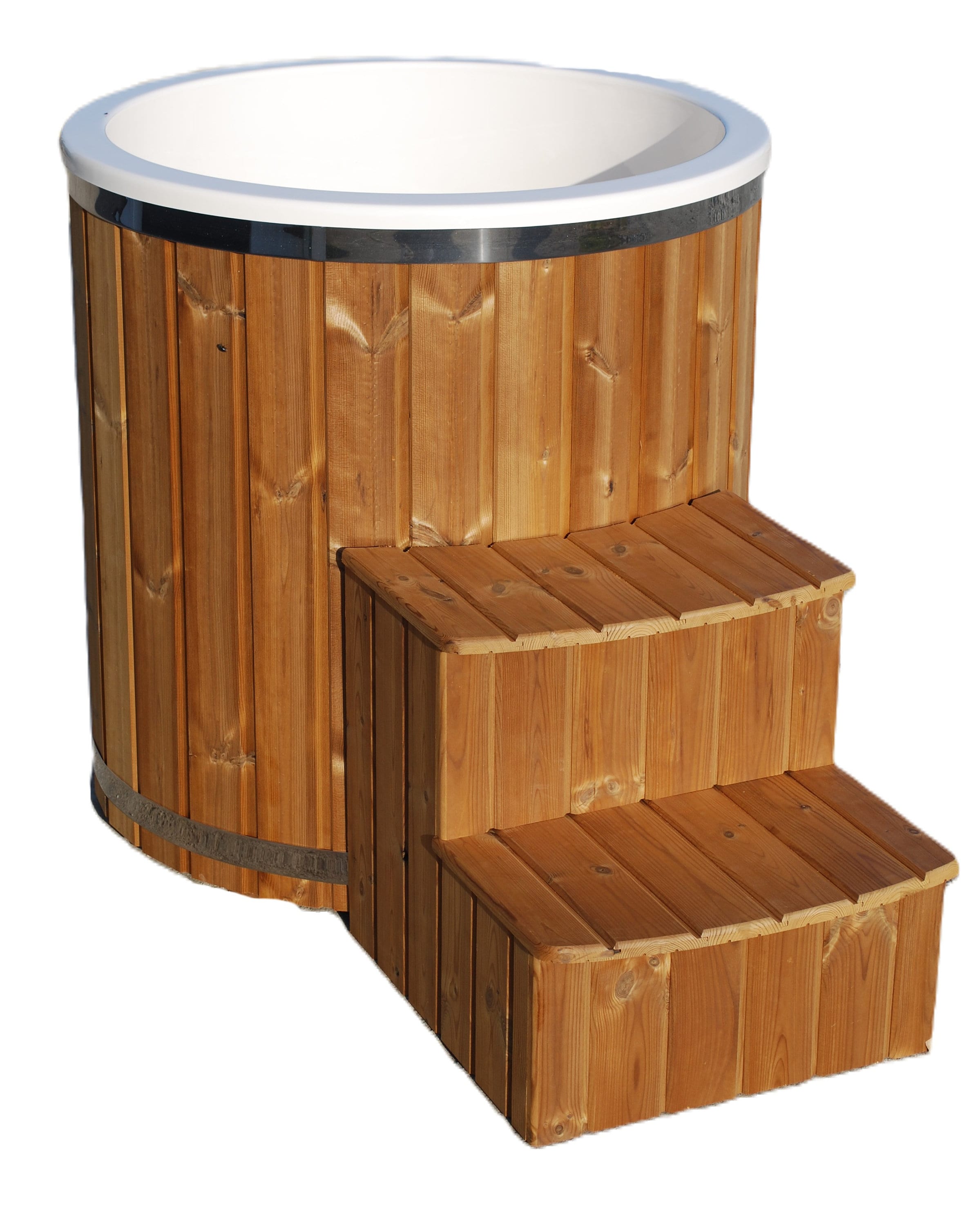 Outdoor Cold Plunge Tub for Single Person ,ice Tub, Ice Bath, Wooden ...
