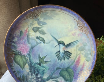 Hummingbird Plate | Etsy