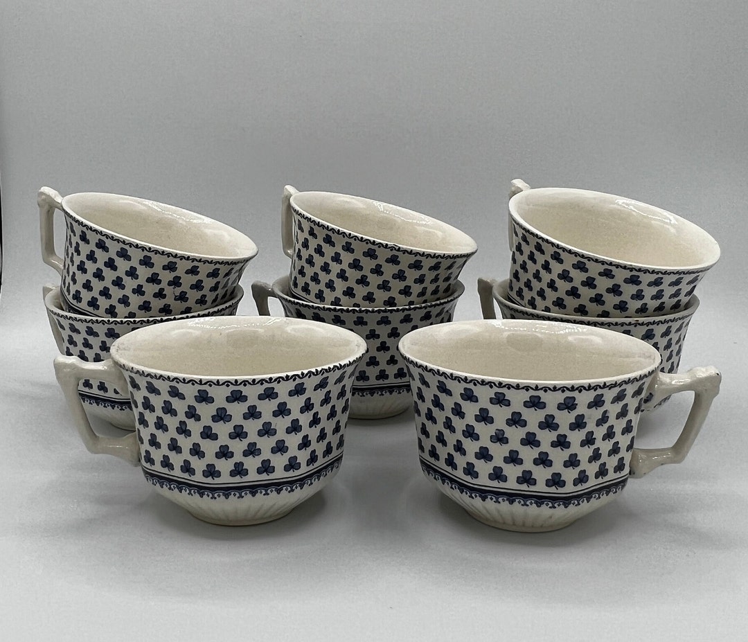 Wm Adams & Sons England Real English Ironstone Teacups (8) - Etsy