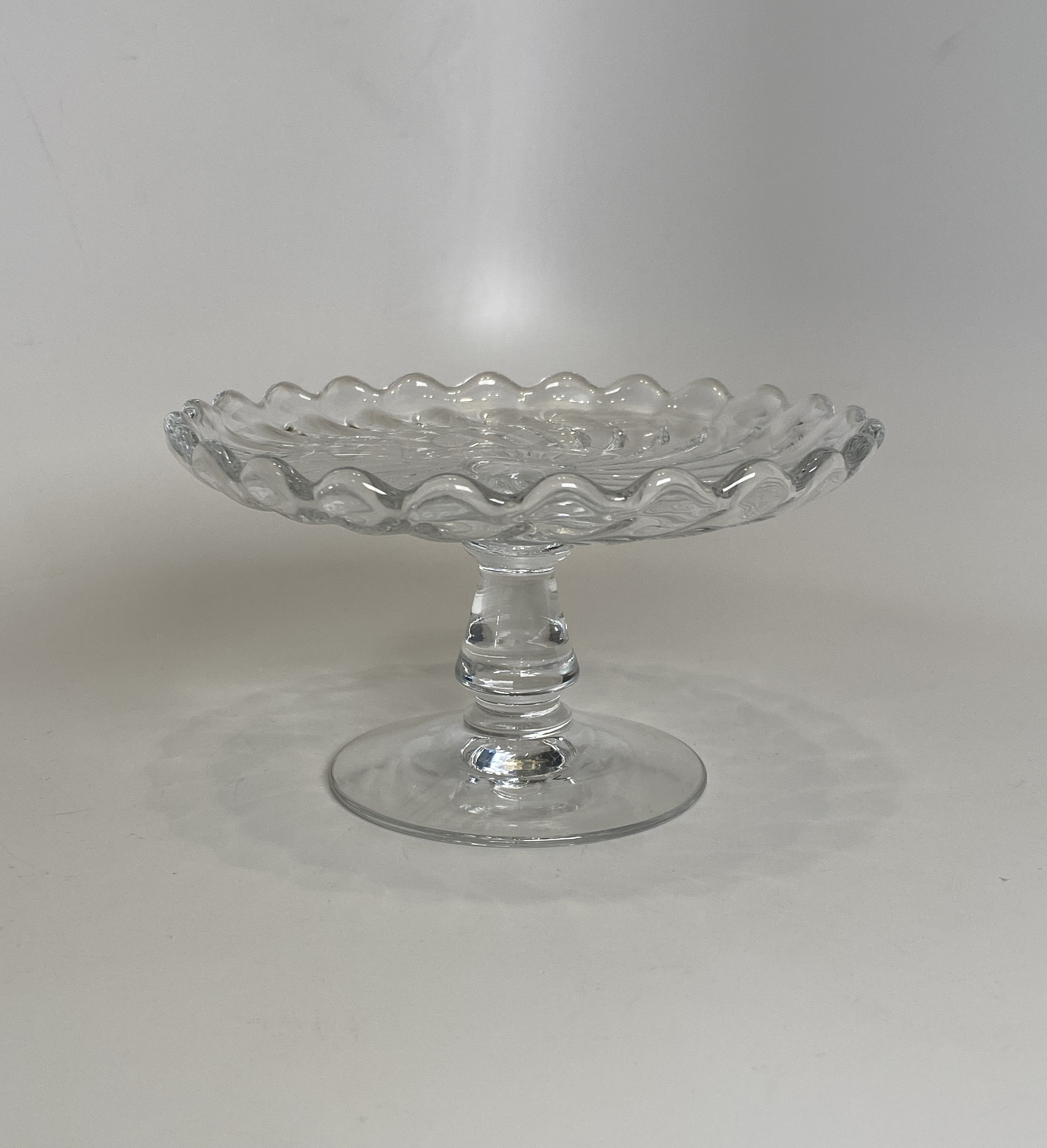 Cheese Stand by Fostoria Clear Glass Cheese Stand Small - Etsy