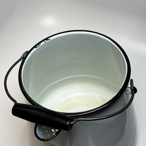 Large Vintage Enamelware Cooking Pot With Lid - Etsy