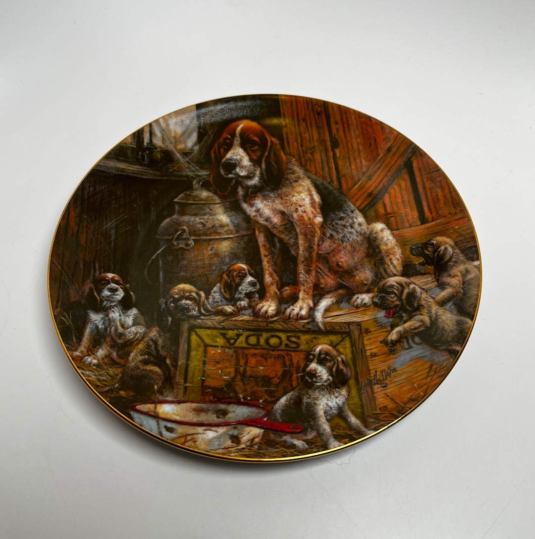 Lowell Davis "plum Tuckered Out" Collector's Plate - Signed by Artist ...