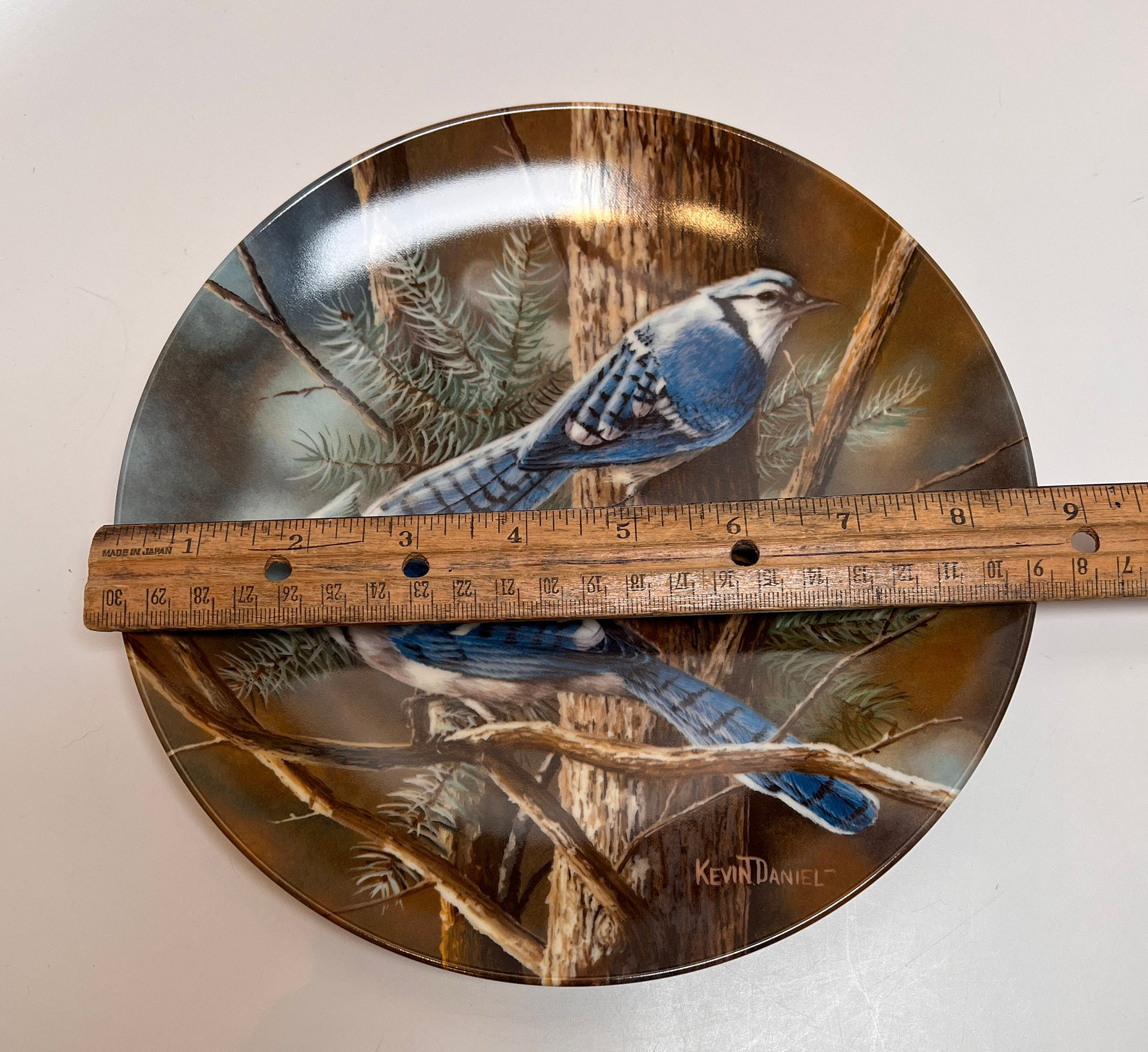 The Blue Jay 1985 Bird Collector Plate by Kevin Daniel 2nd Issue ...