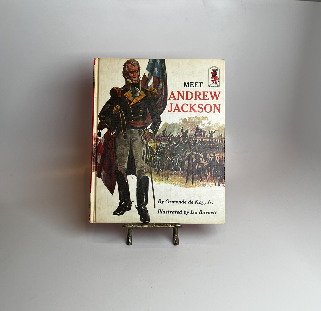 Vintage 1967 Meet Andrew Jackson Book Club Edition Step-up Books - Etsy
