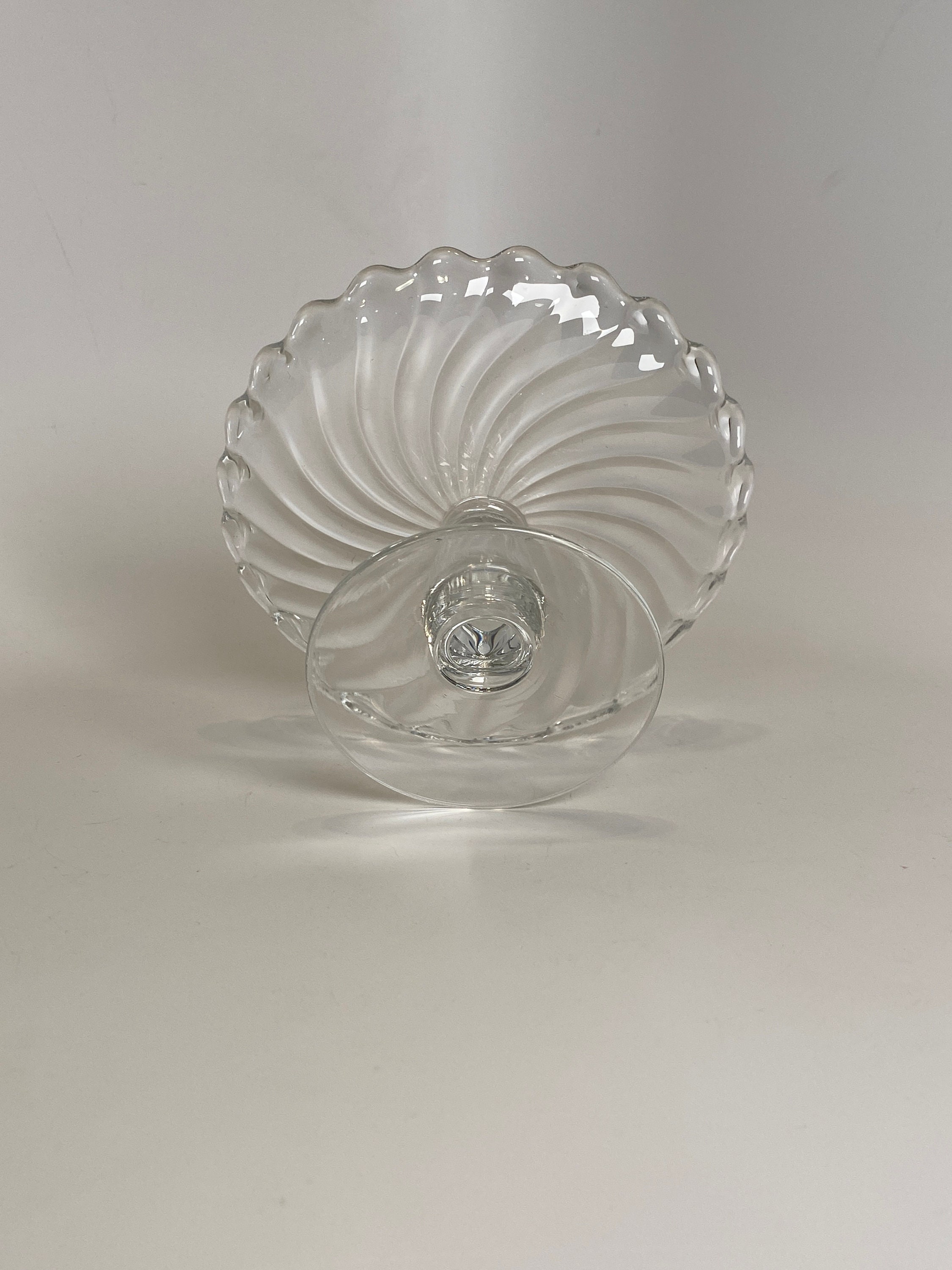 Cheese Stand by Fostoria Clear Glass Cheese Stand Small - Etsy