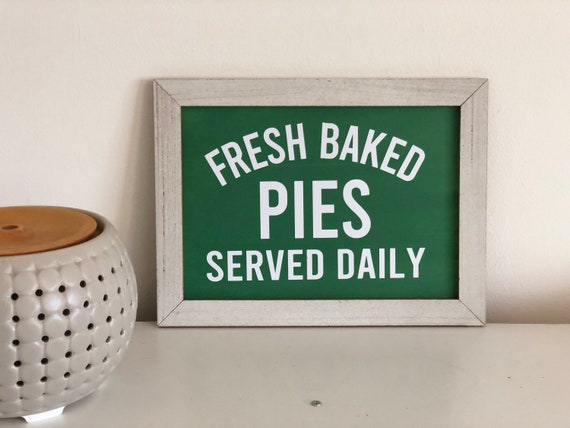 Fresh Baked Pies Decal Fall Decal Vinyl Decal Farmhouse | Etsy