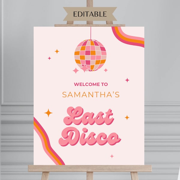 Disco Sign - Etsy