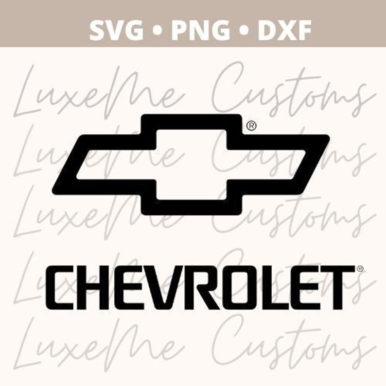 Chevy Logo SVG PNG DXF | Chevrolet | Chevrolet Chevy Logo for Crafting ...