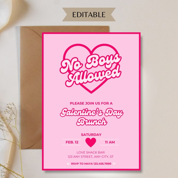 No Boys Allowed - Etsy