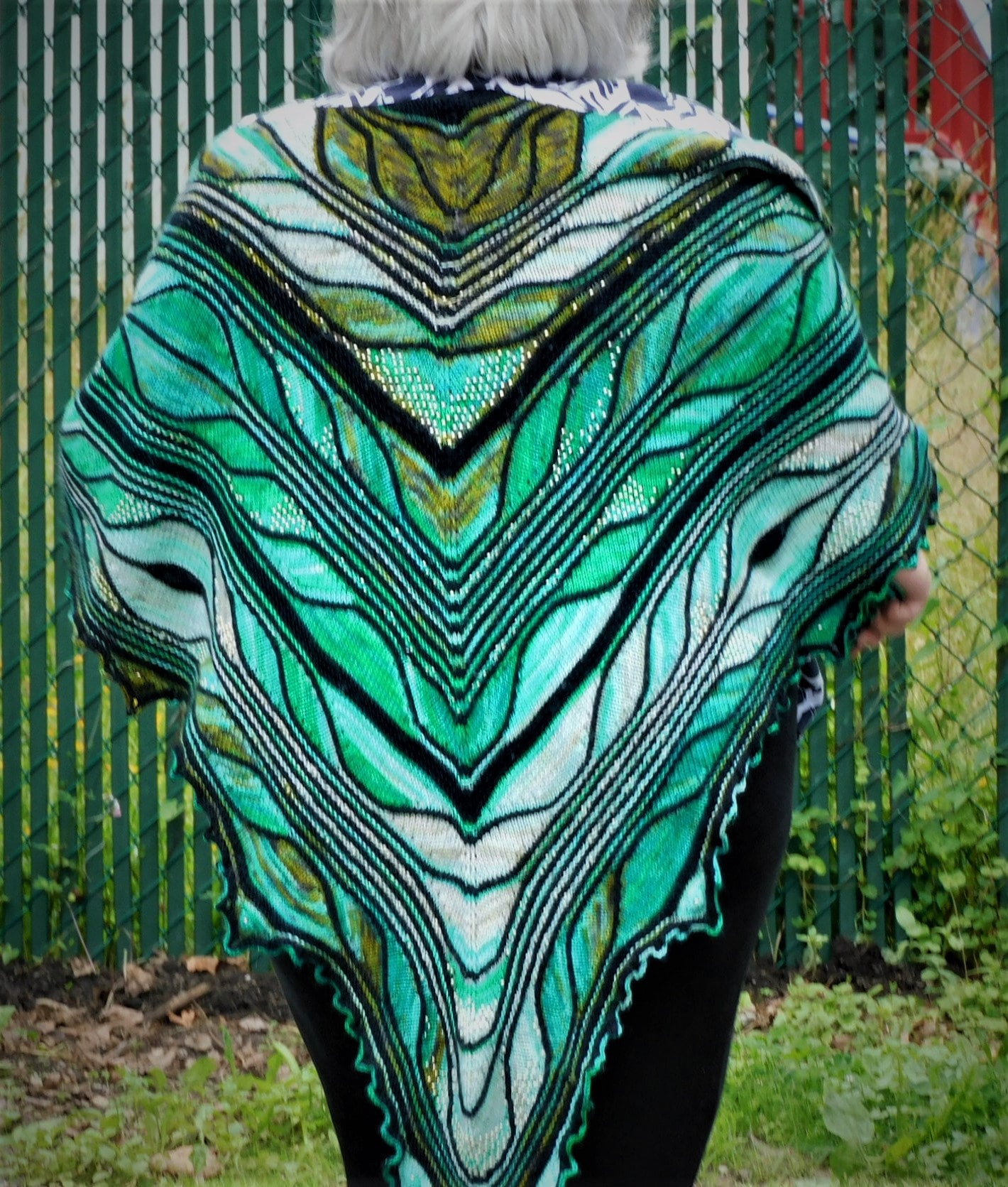 Beautiful Dragon Wing Papillon Shawl - Etsy