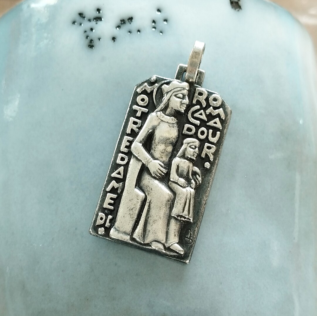 Old Notre Dame ROCAMADOUR Medal Goldsmith Fernand PY in Metal - Etsy