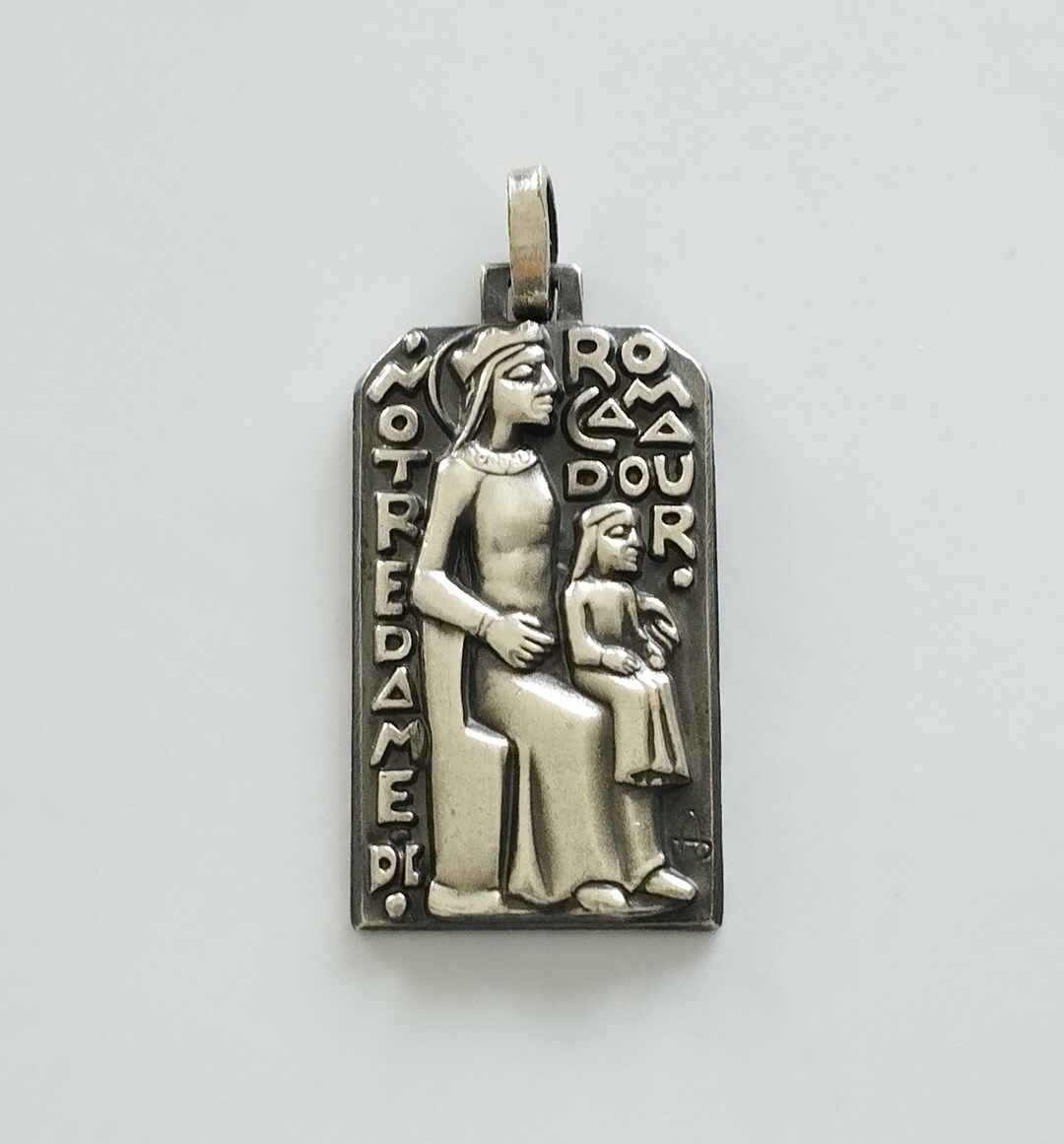 Old Notre Dame ROCAMADOUR Medal Goldsmith Fernand PY in Metal - Etsy