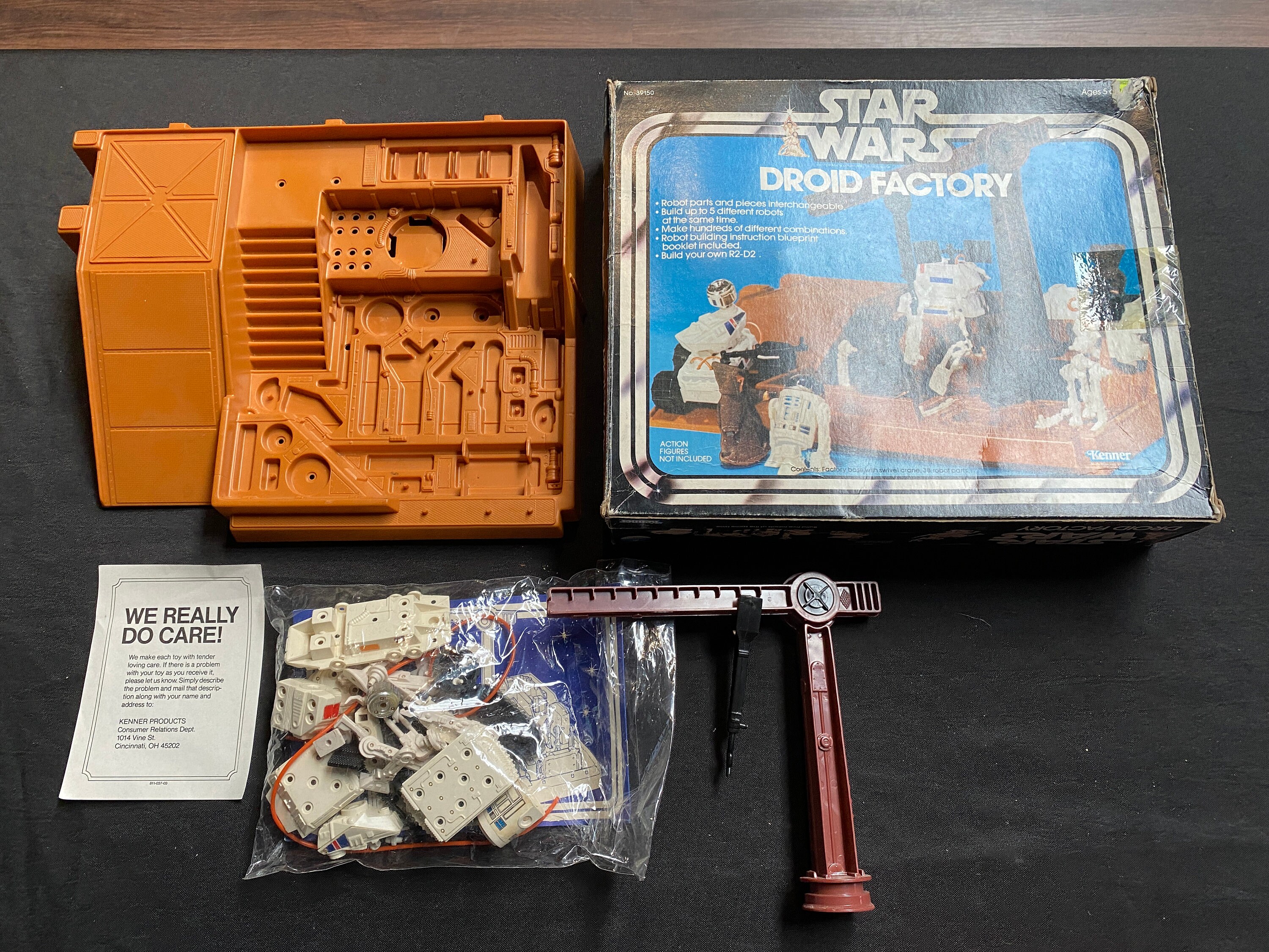 Vintage 1977 Star Wars Original Kenner Brand Droid Factory Complete ...