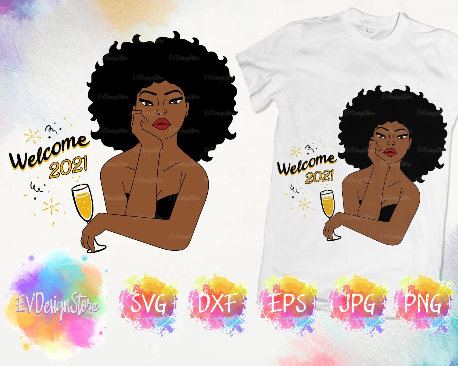 Woman Drink Up Svg Afro With Wine Svg Woman Drinking Wine Etsy
