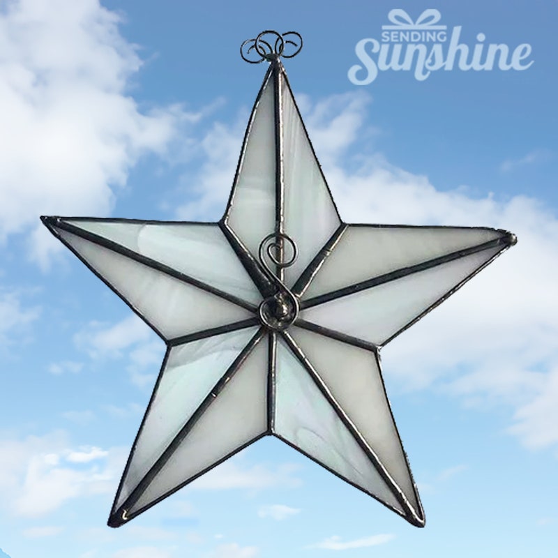 White Stained Glass - Etsy