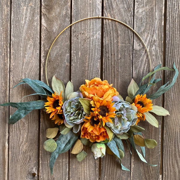 Modern Wreath - Etsy