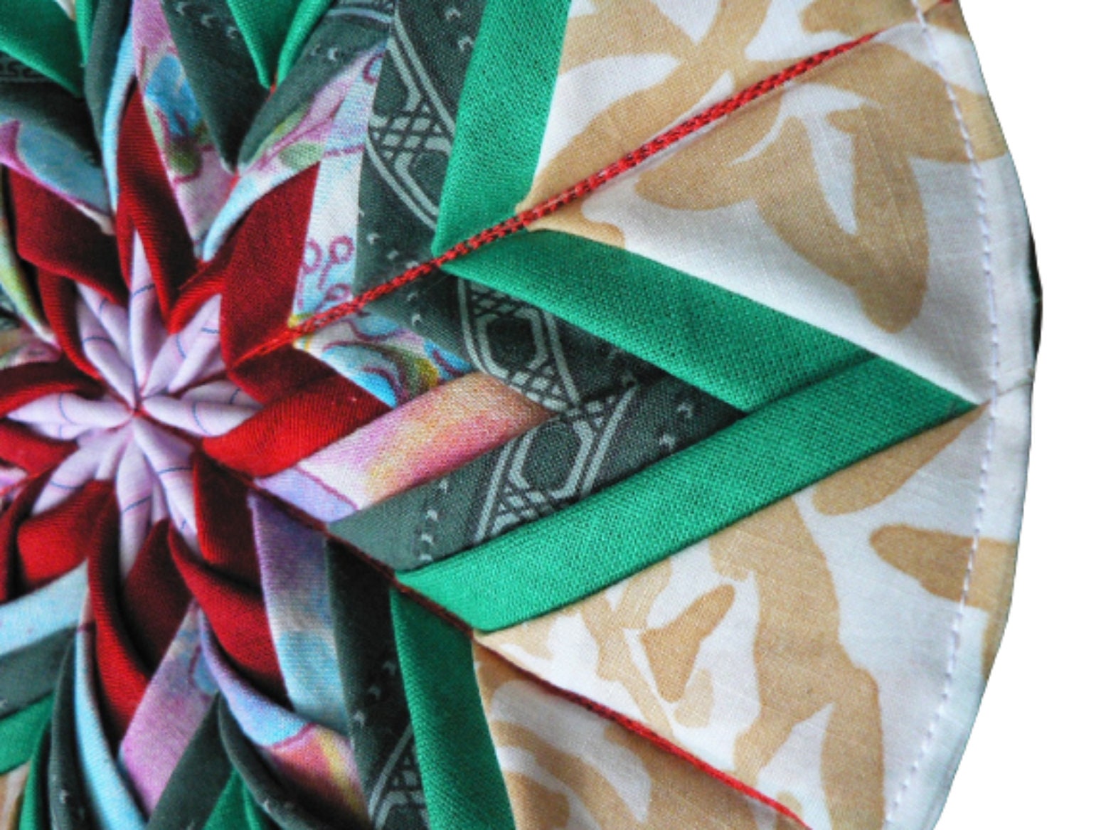 EASY Folded Star Potholder Pattern Downloads PDF, Potholder Pattern ...