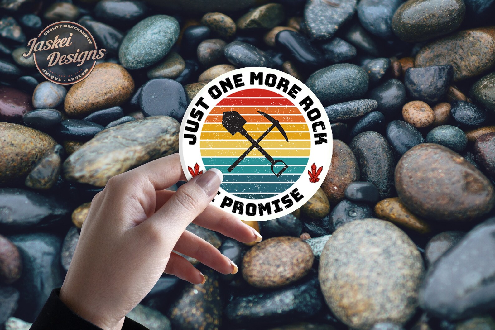 Just One More Rock I Promise. Rockhounding Lovers Rock Collectors - Etsy