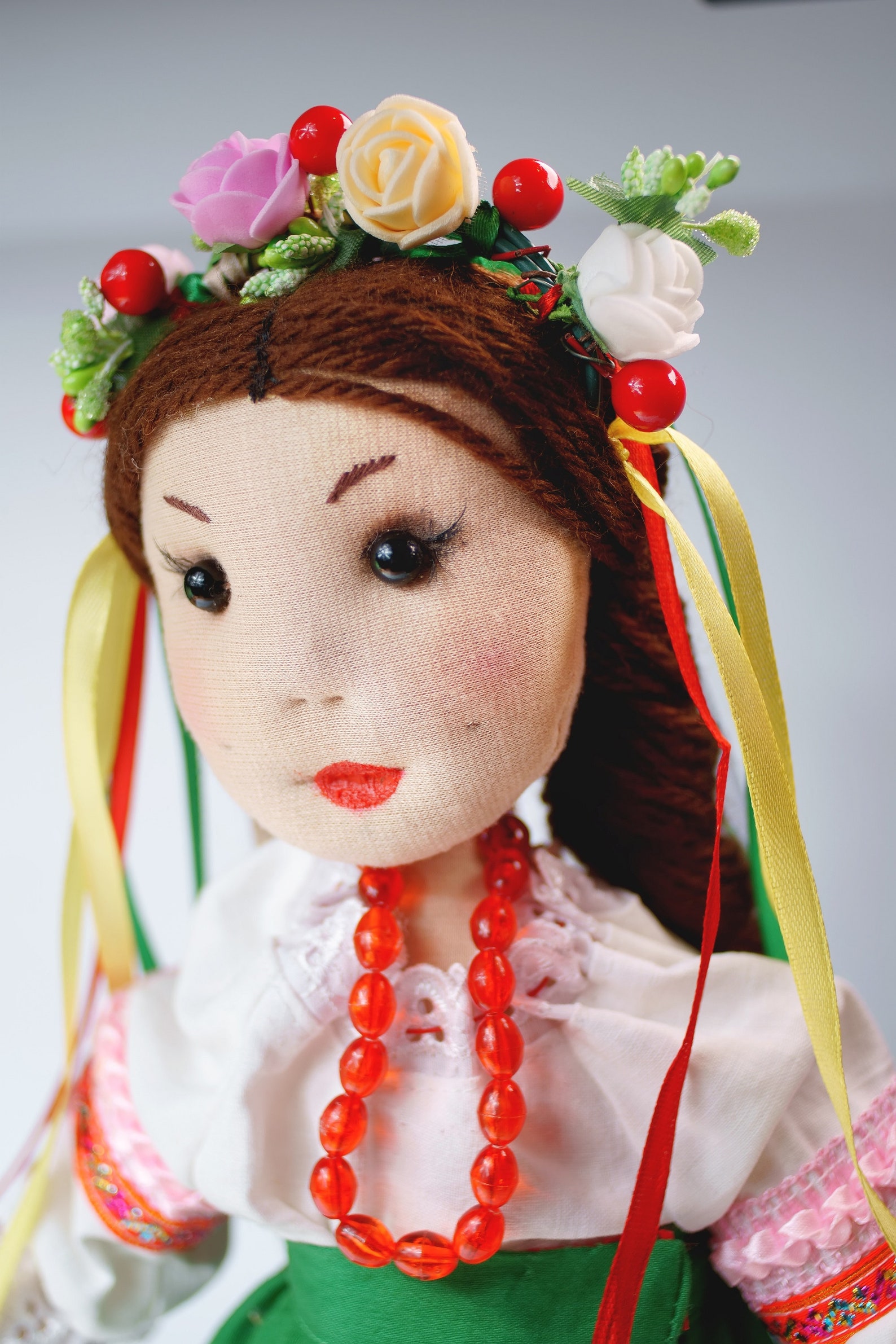 Doll in Ukrainian National Costume, Handmade Dolls - Etsy
