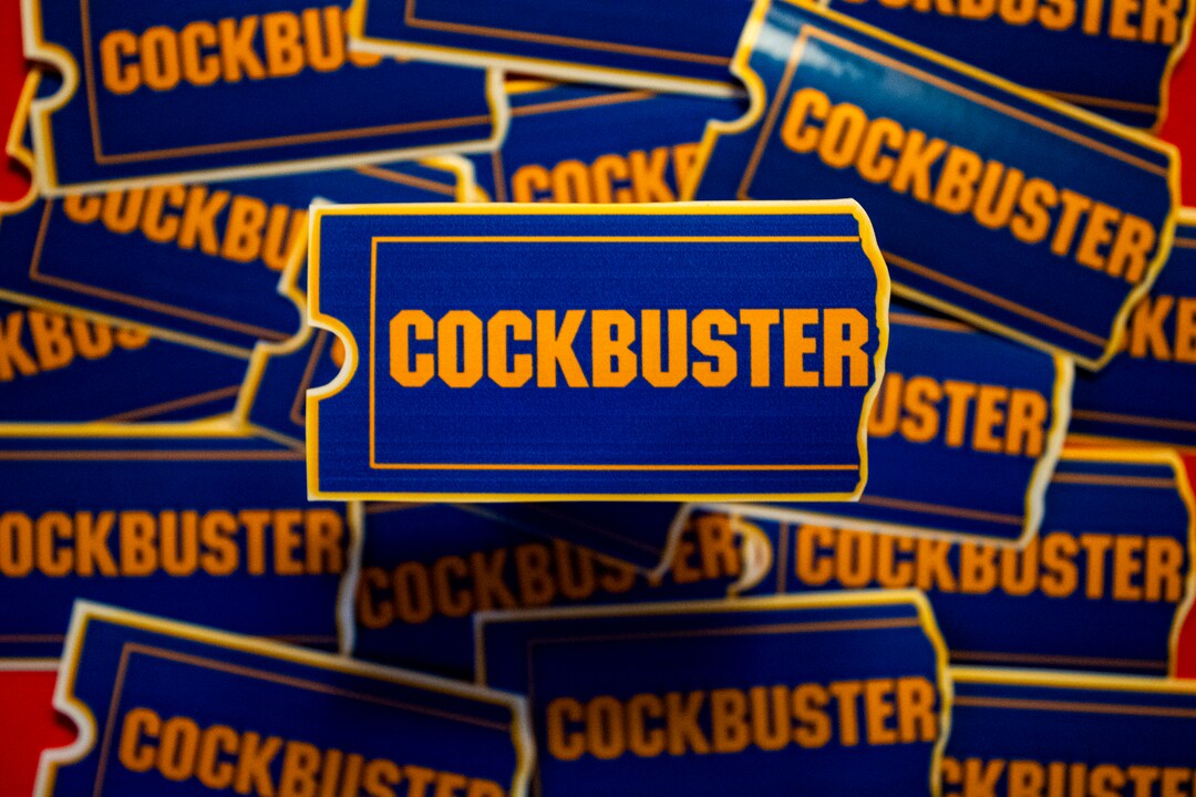 Cockbuster Sticker - Etsy