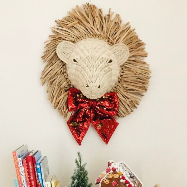 Rattan Animal Head - Etsy