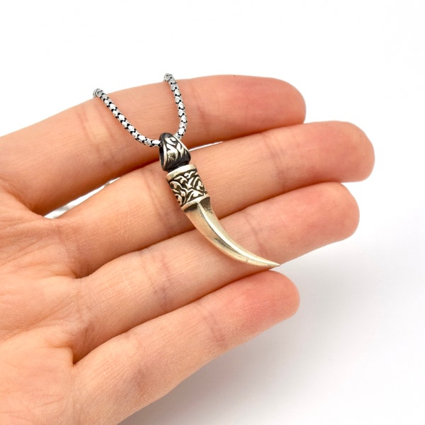 Elephant Tooth Necklace - Etsy