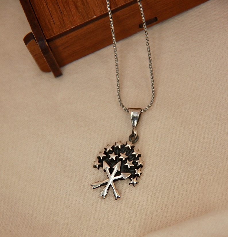 Silver Circassian Flag Necklace Flag of Adygea Necklace - Etsy