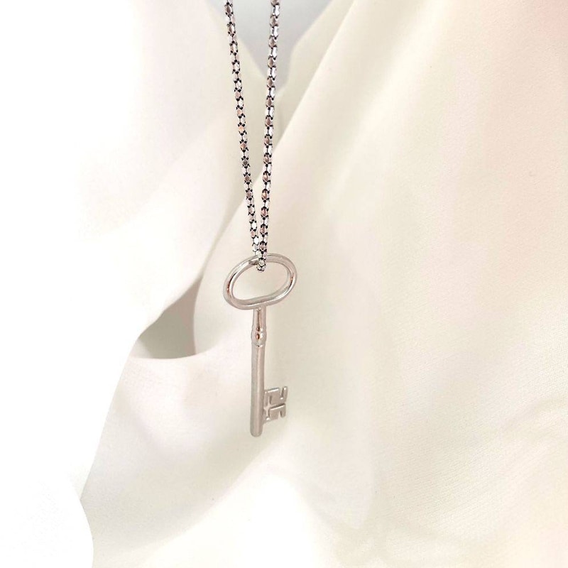 Key Necklace - Etsy