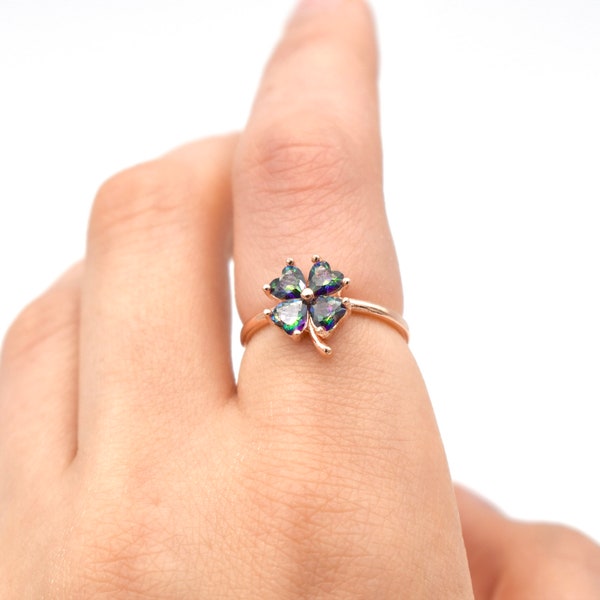 Clover Ring - Etsy