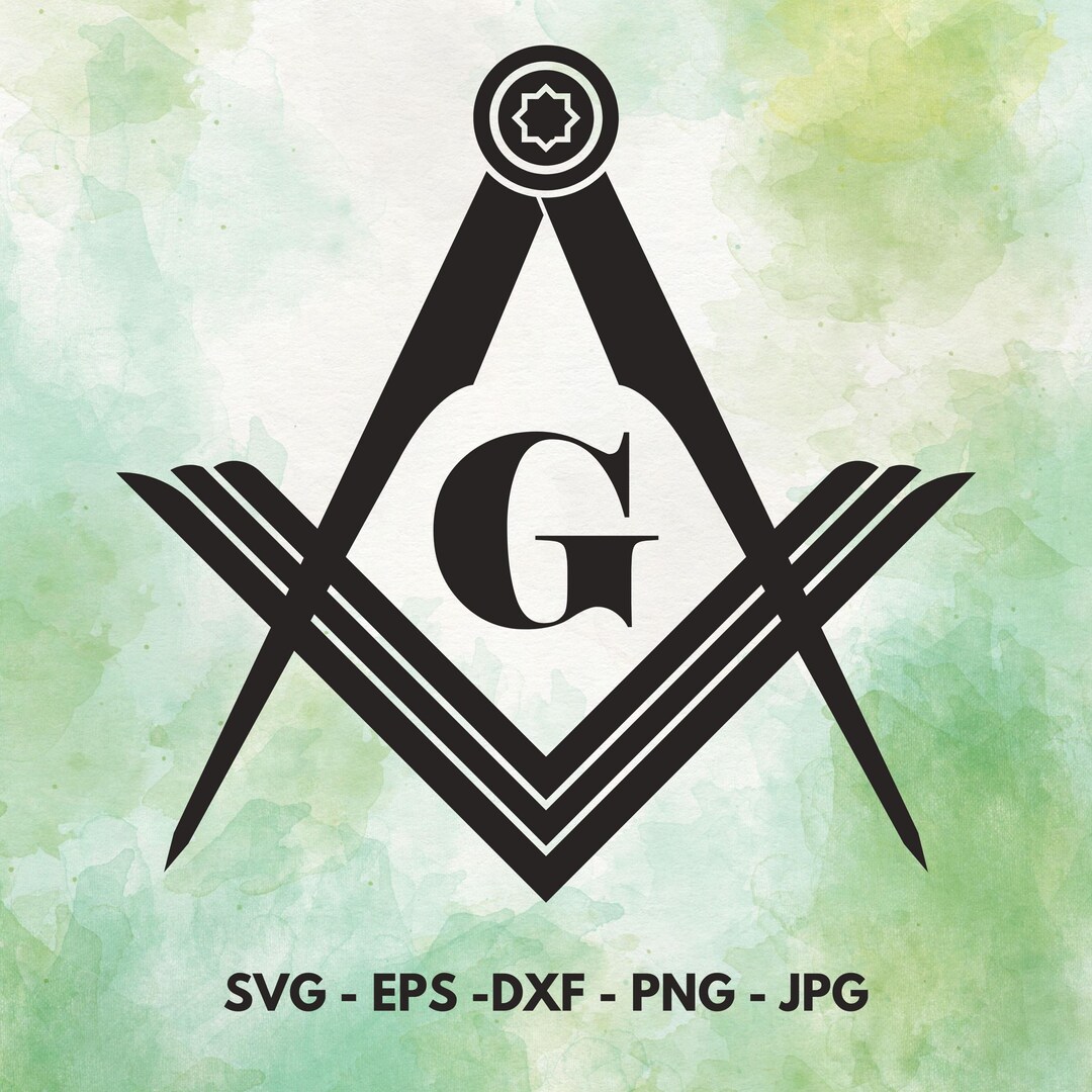 Freemason SVG, Cut File for Cricut, Clipart, Digital Download, Vector ...