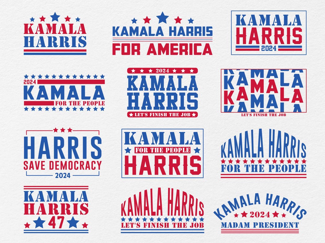 Kamala Harris Svg, Kamala Harris Png, Election 2024 Svg, Madam ...