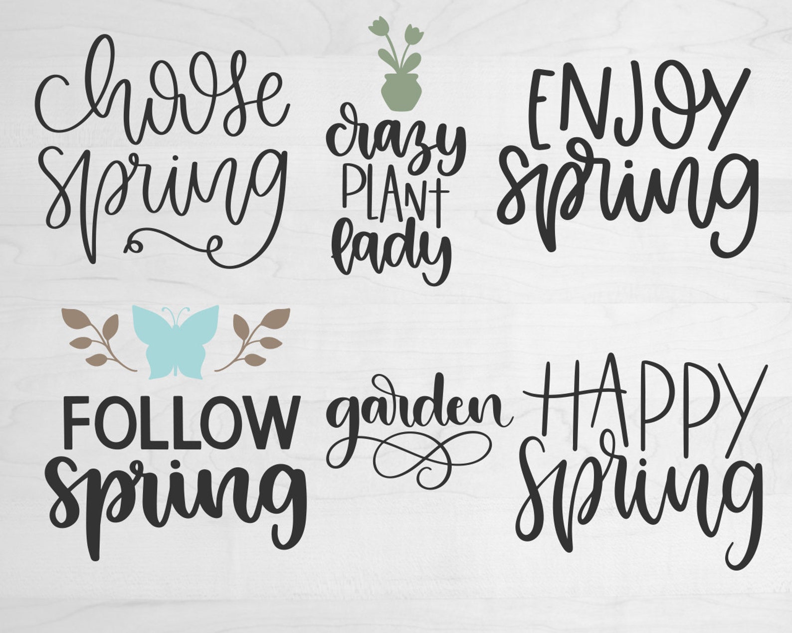 Spring Svg, Spring Bundle Svg, Hello Spring Svg, Spring Design for ...