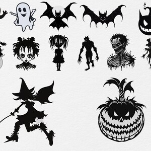 60+ Halloween Character Svg Bundle, Horror Svg Bundle, Halloween Svg ...