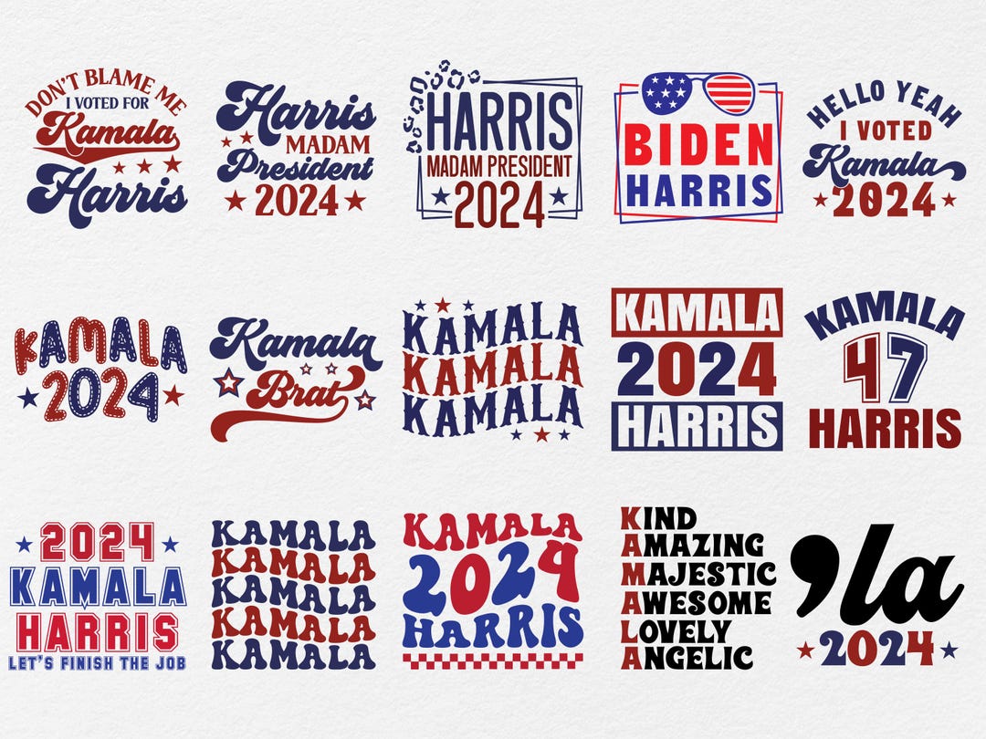 Kamala Harris Svg, Kamala Harris Png, Kamala Harris 2024 Svg, Kamala ...