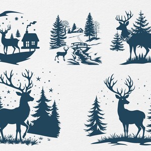 Christmas Ornament Svg Bundle, Christmas Scene Svg, Christmas ...