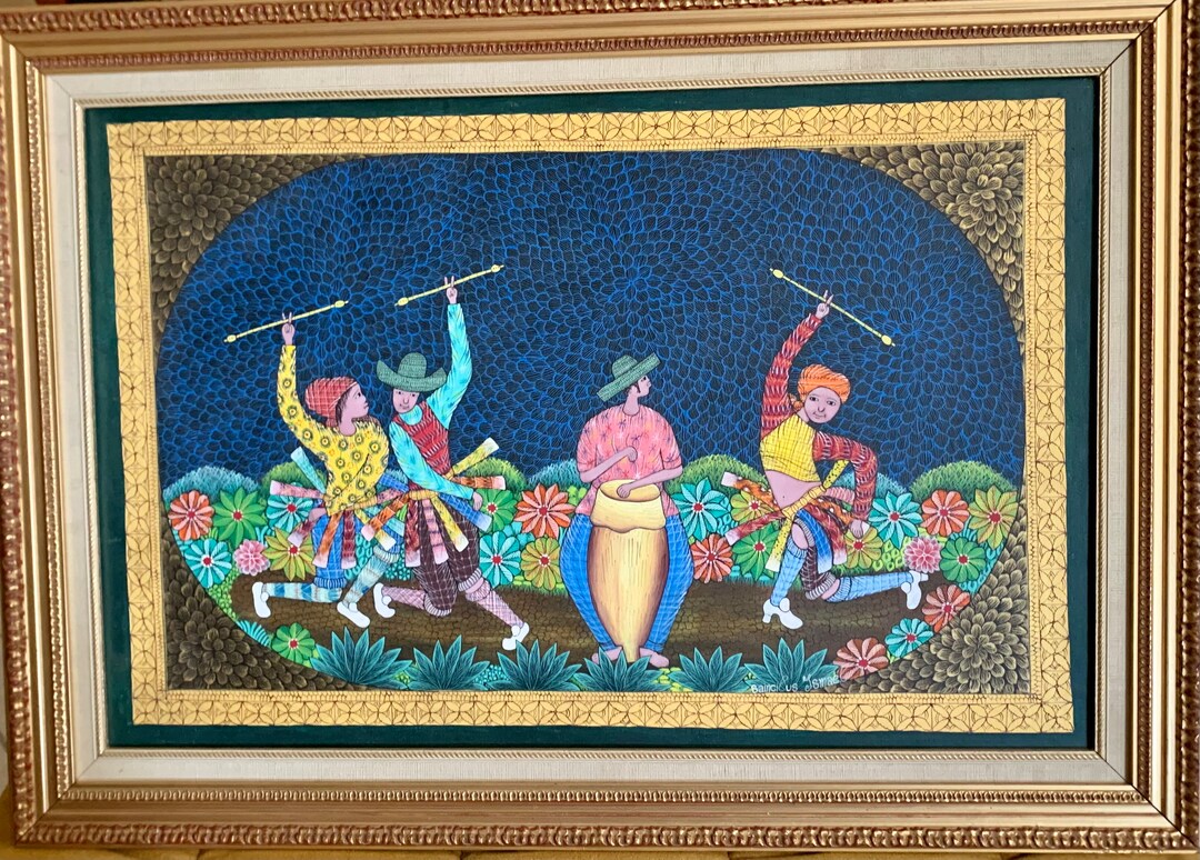 Beautiful Painting by Haitian Artist Saincilus Ismael - Etsy
