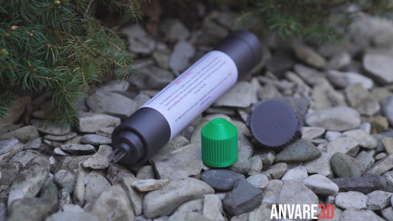 Rust Medical Syringe Meds Medi Stick Stim Shot Cosplay LARP Airsoft 3D ...