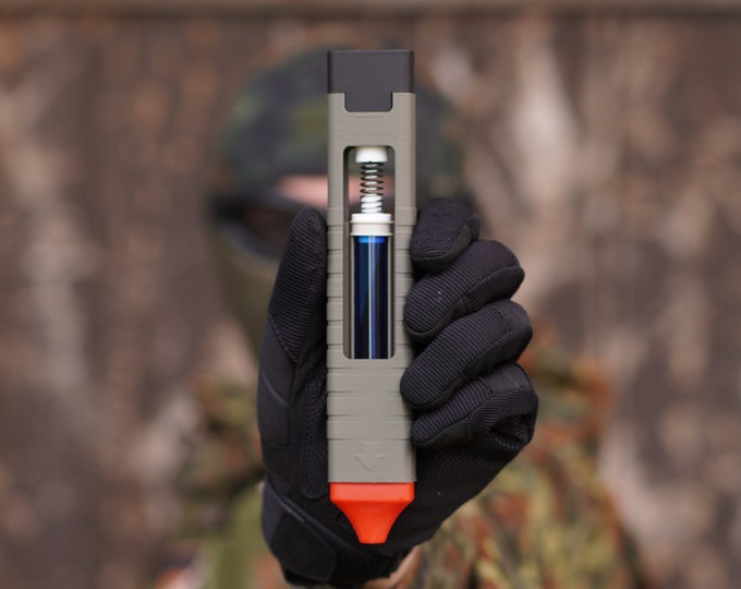 Tactical Stim Shot Medi Stick Airsoft Paintball LARP Cosplay 3D ...