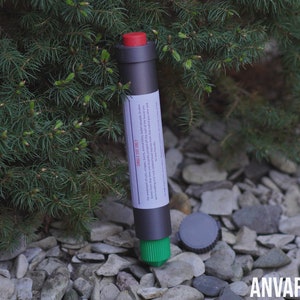 Rust Medical Syringe Meds Medi Stick Stim Shot Cosplay LARP Airsoft 3D ...