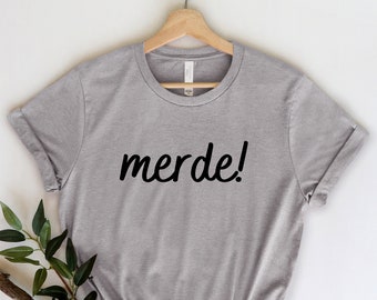 Funny Merde Shirt - Etsy