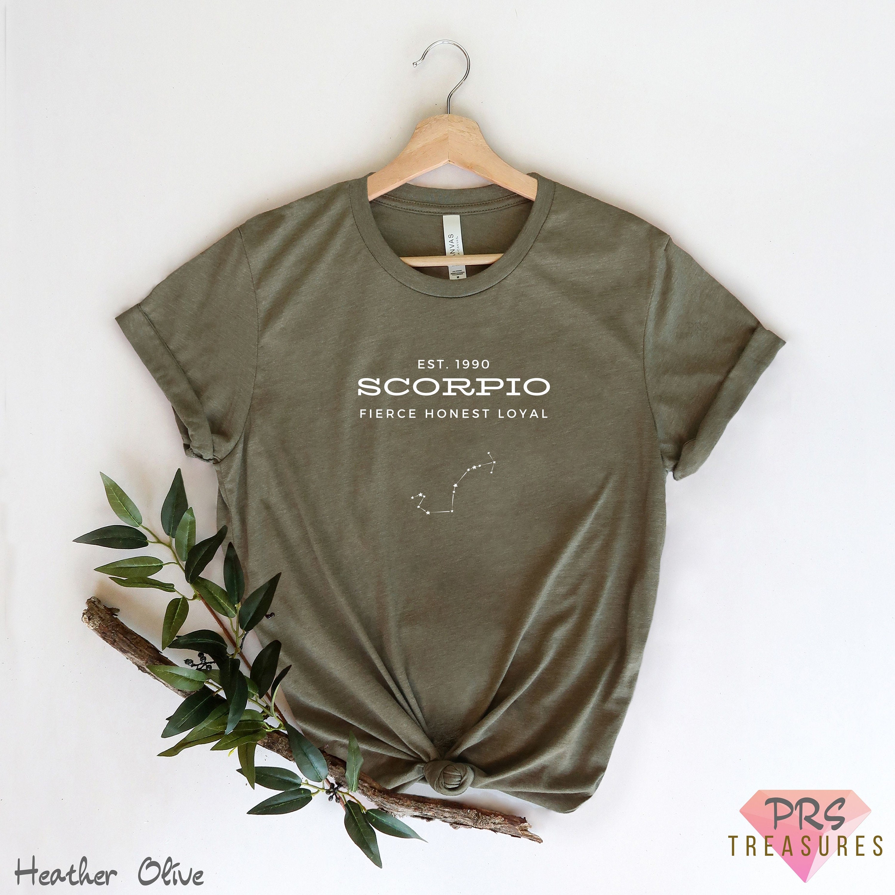 Personalized Scorpio Shirt Scorpio Zodiac Shirt Scorpio | Etsy