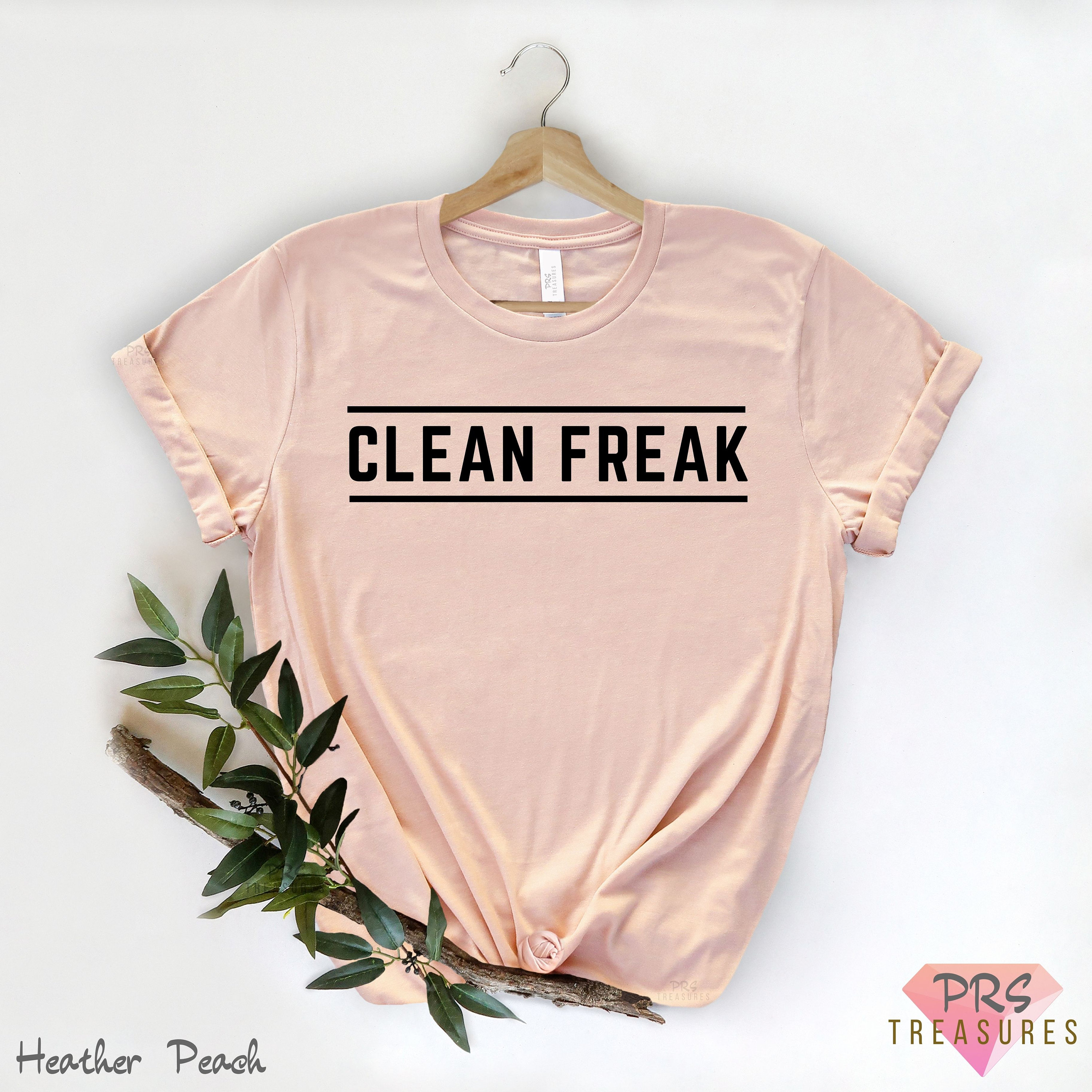 Clean Freak Clean Shirt Clean Tshirt Janitor Shirt Janitor | Etsy