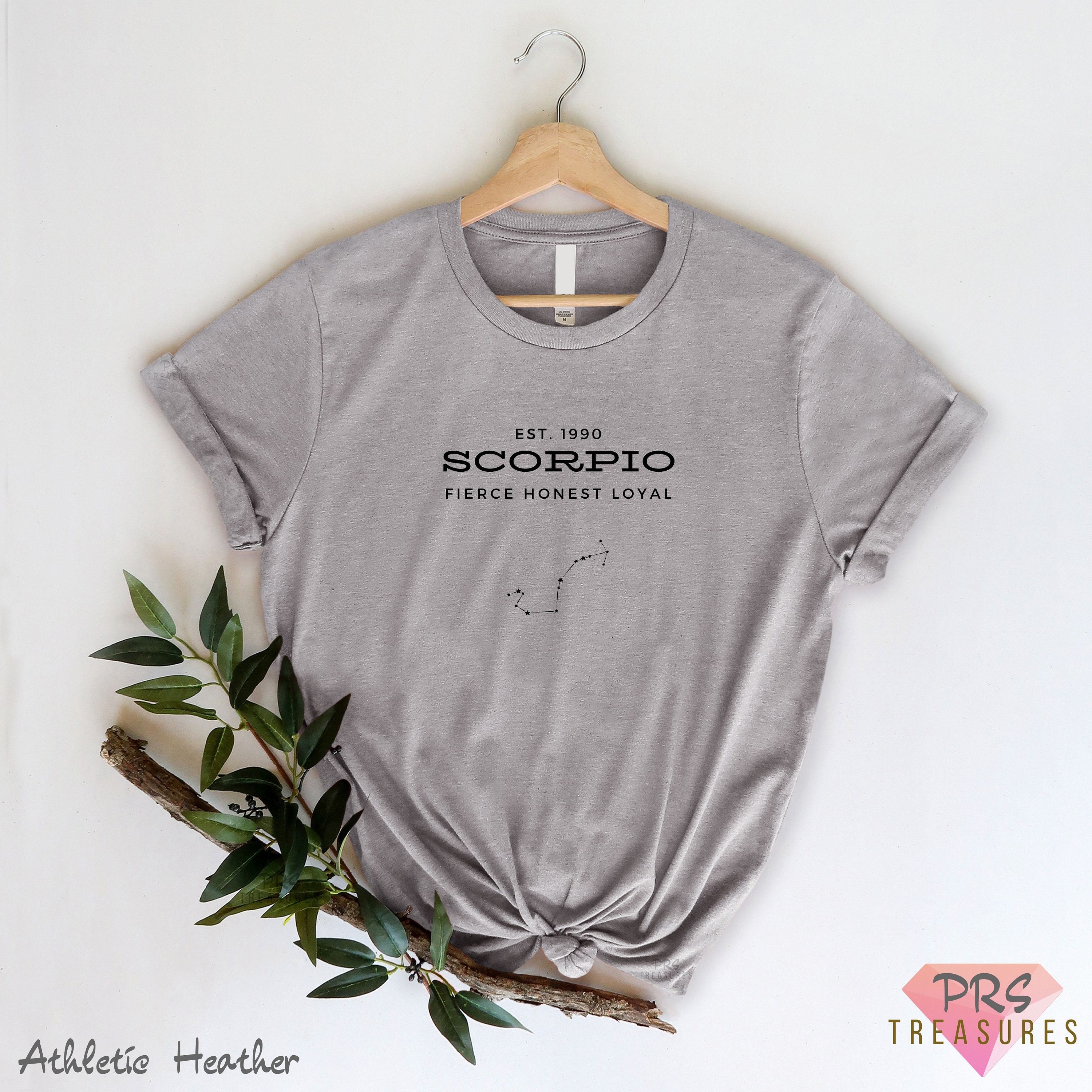 Personalized Scorpio Shirt Scorpio Zodiac Shirt Scorpio | Etsy