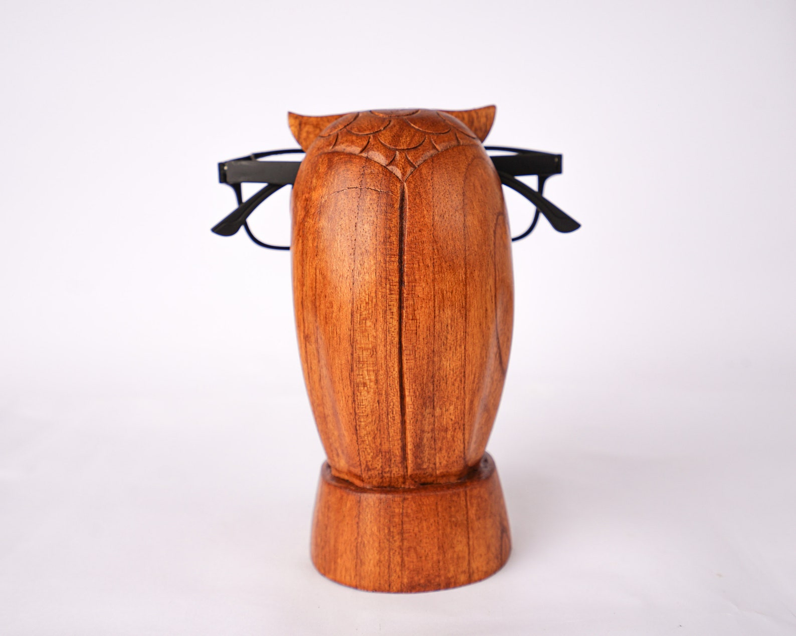 Owl Eyeglasses Stand Glasses Holder Wooden Bird Sculpture - Etsy Australia
