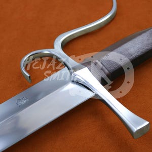 Hand-forged 40'' the Doge Sword With Leather Scabbard , Premium Quality ...