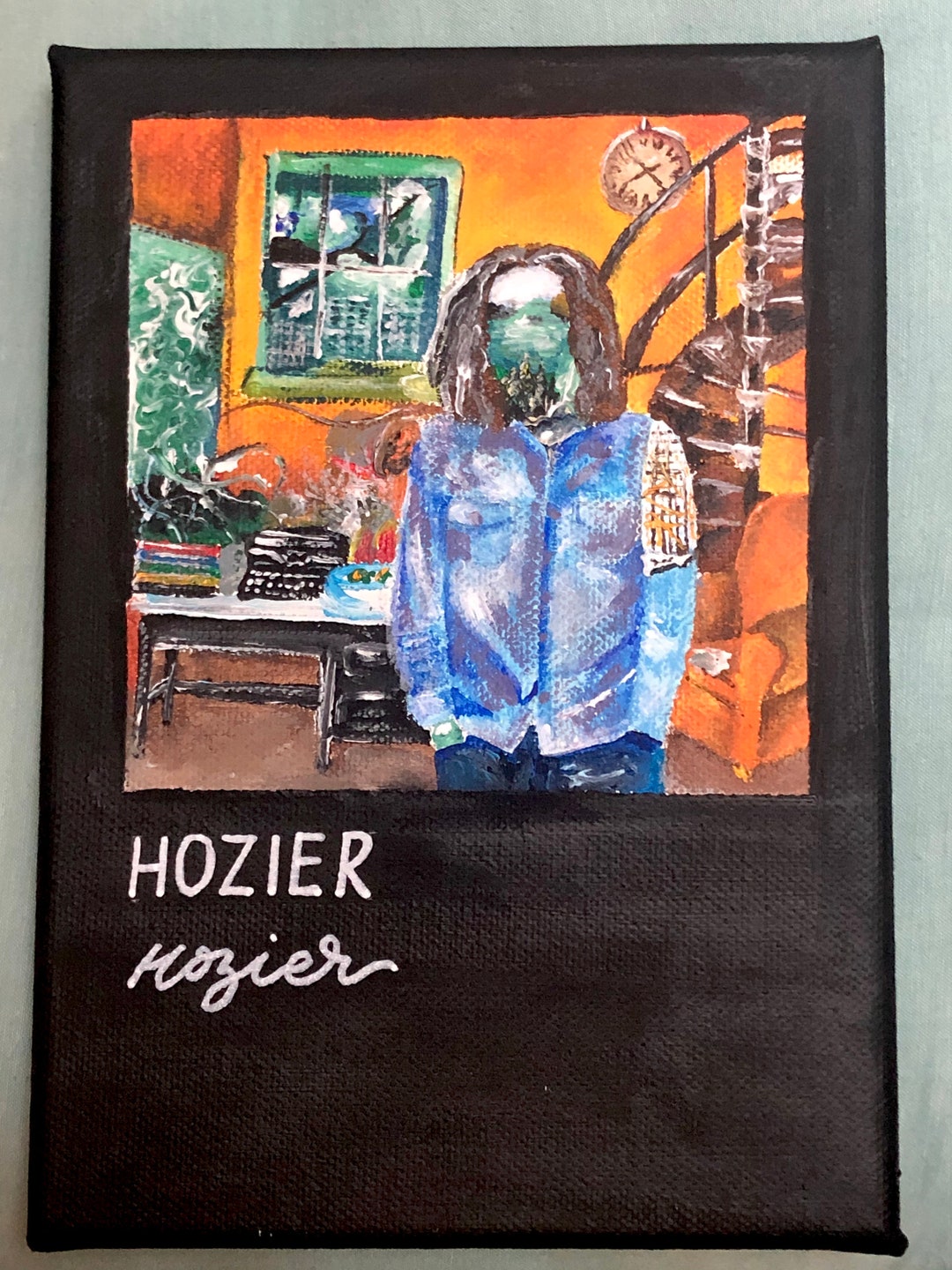 Hozier Album Cover Canvas hand-painted - Etsy