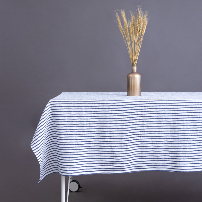 Blue Table Cloth - Etsy
