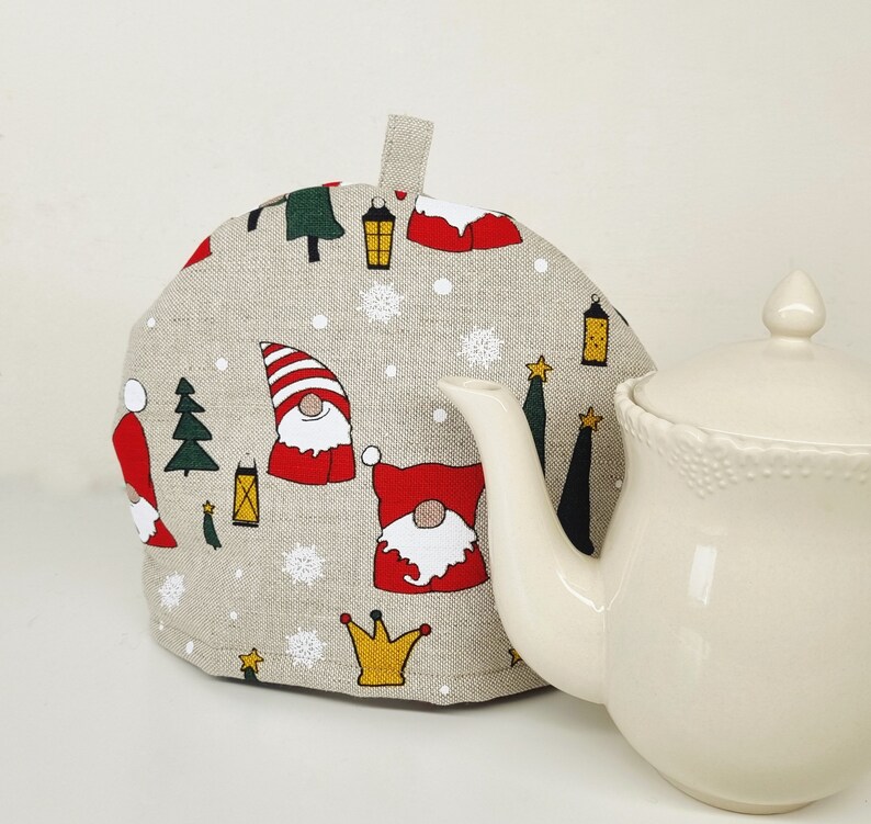 Fabric Teapot Cozy, Christmas Teapot Cozy, Insulated Tea Cosy, Coffee ...