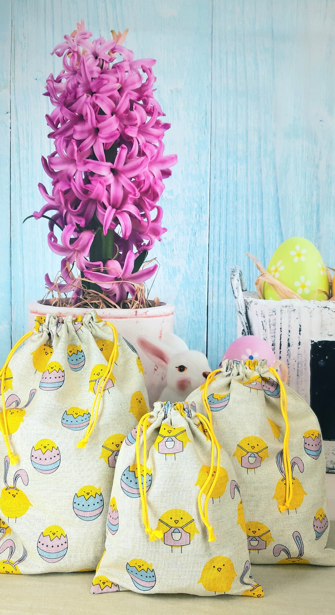 Easter Sacks Easter Treat Bags Easter Favors Bags Easter - Etsy