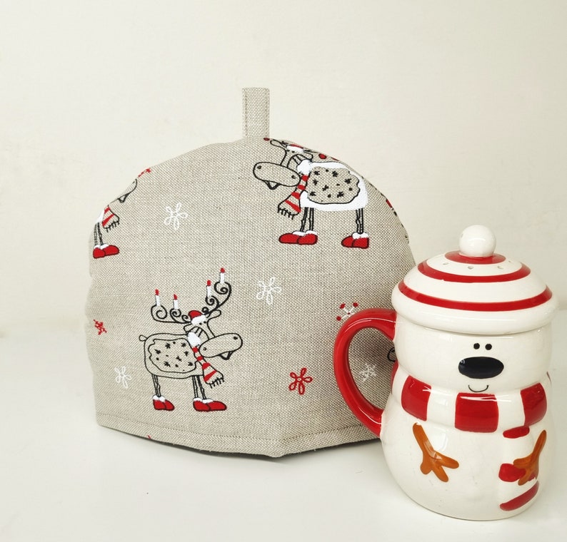 Fabric Teapot Cozy, Christmas Teapot Cozy, Insulated Tea Cosy, Coffee ...